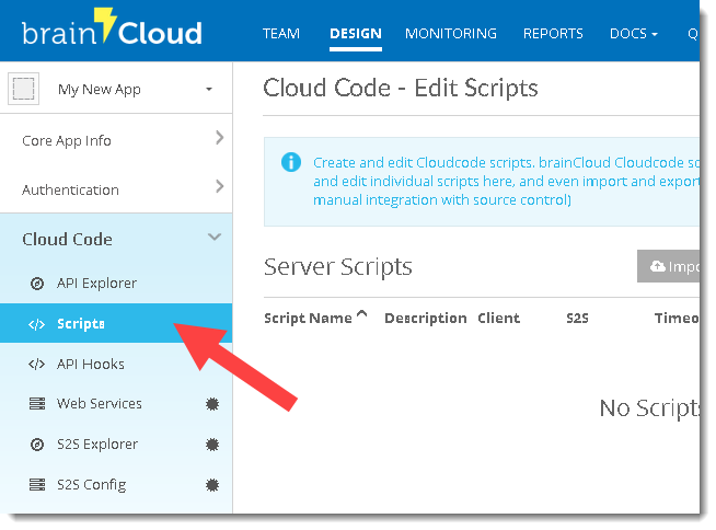 CC Tutorial6 – S2S Scripts | brainCloud Docs