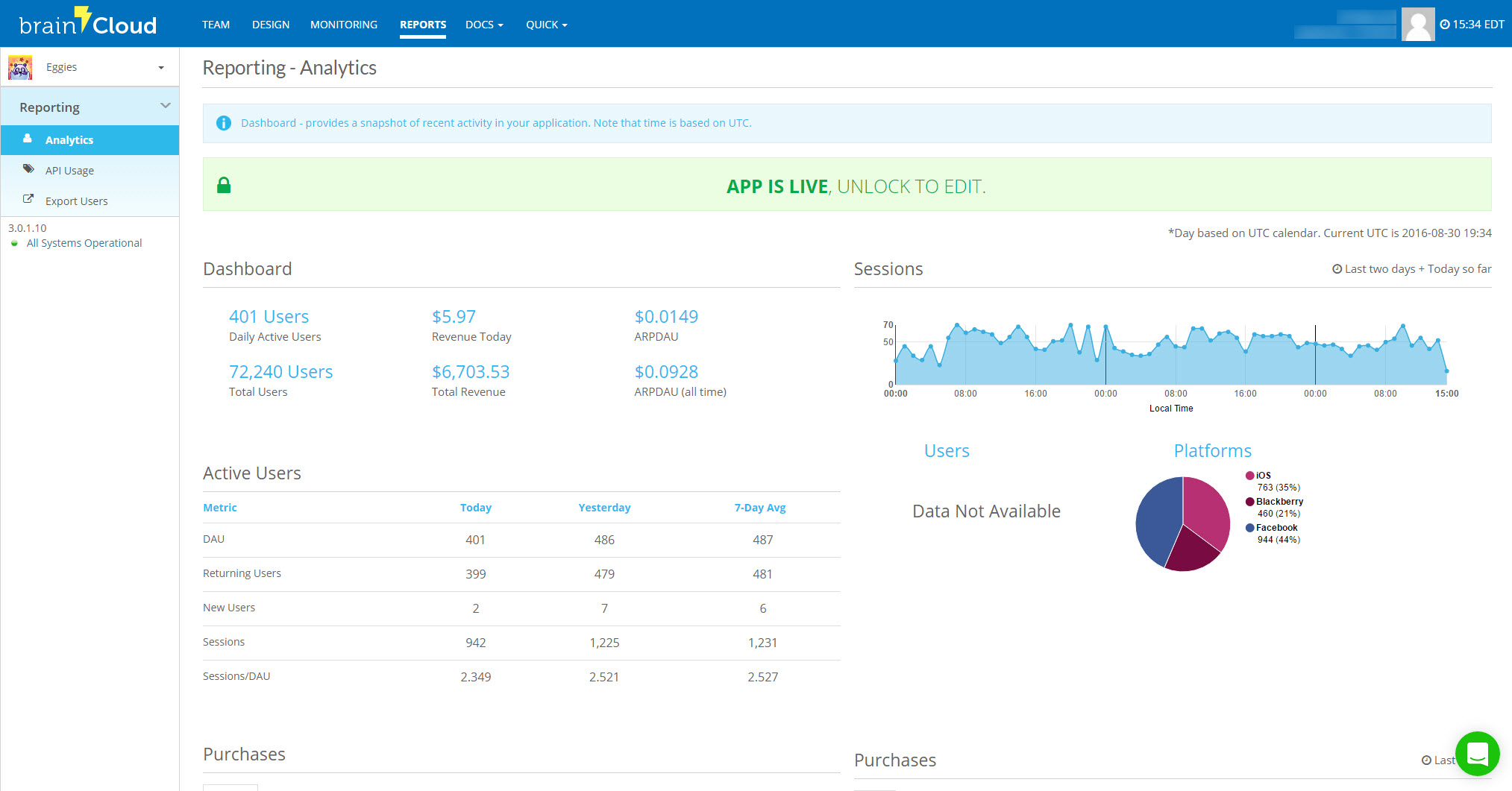 Design Portal | brainCloud Docs