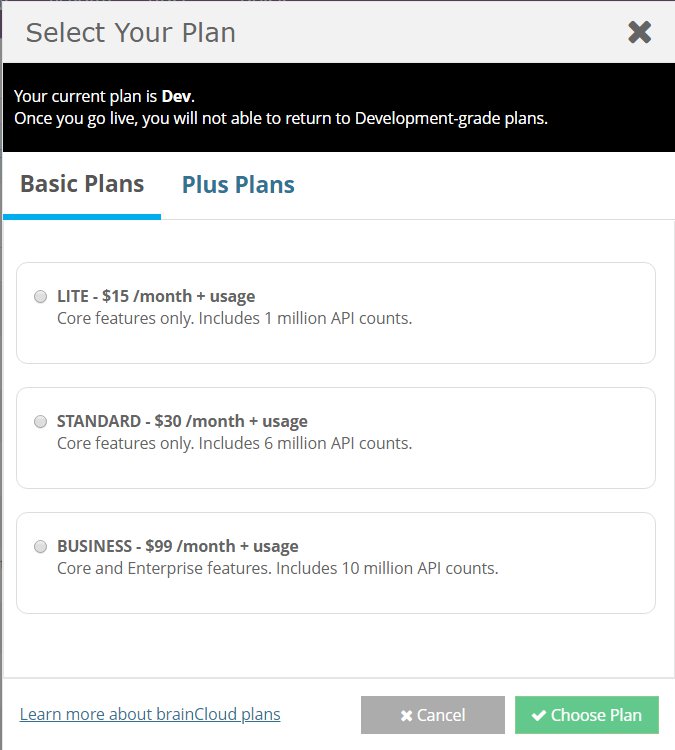 Publishing Apps | brainCloud Docs